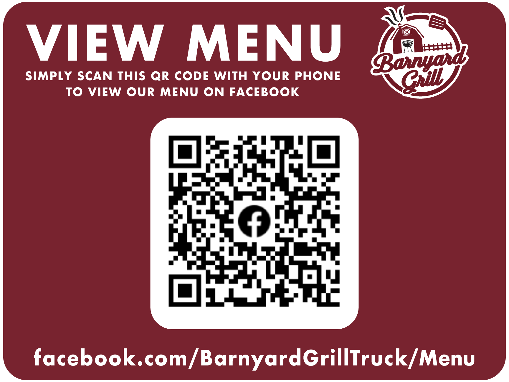 Menu - Barnyard Grill